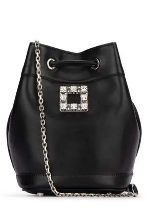 ROGER VIVIER Tres Vivier Aumoniere Bucket Bag - Multicolor