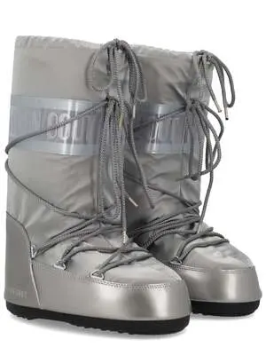 Moon Boot Icon Glance Boots - Silver