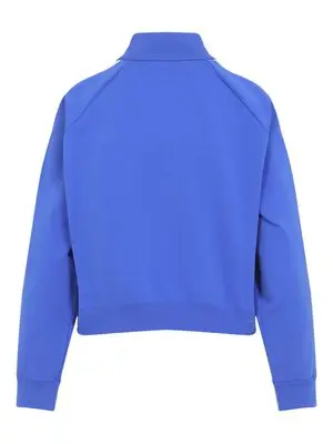 Miu Miu Logo Nylon Zip-up Cardigan