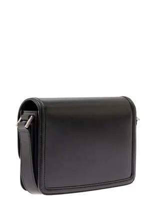 Saint Laurent Cassandre Messenger Bag In Smooth Leather - Multicolor