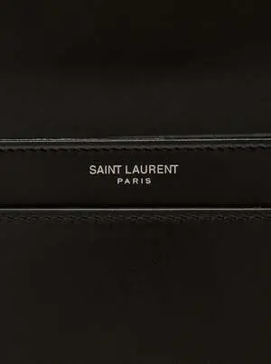 Saint Laurent Cassandre Messenger Bag In Smooth Leather - Multicolor