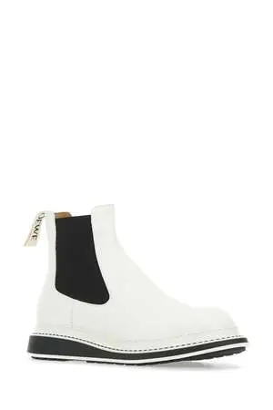 Loewe Leather Chelsea Boots