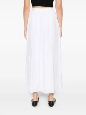 Celine Broderie Anglaise Midi Skirt