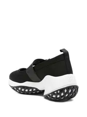 ROGER VIVIER Viv Run Strass Embellished Slip-on Sneakers - Multicolor