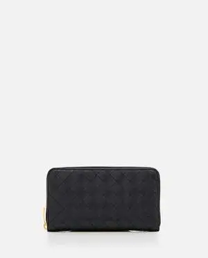 Bottega Veneta Intreccio Zip Around Wallet - Multicolor