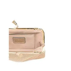 ANYA HINDMARCH Metal Mesh Clutch With Chain Strap