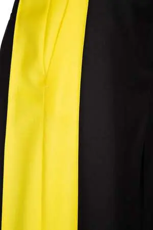 Loewe Wide Leg Pants With Contrast Side Stripe