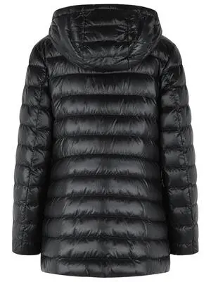 Moncler Jasmin Short Polyamide Down Jacket - Black