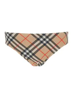 Burberry Checked Polyamide Swimwear - Multicolor