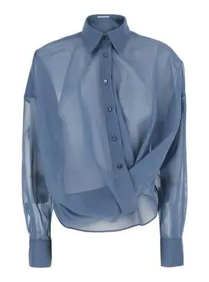 Brunello Cucinelli Cotton Striped Shirt - Multicolor