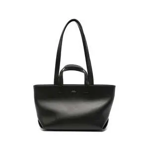 A.p.c. Leather Shoulder Bag With Top Handle