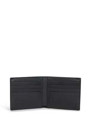 Gucci Black Gg Emblem Bi-fold Wallet - Multicolor
