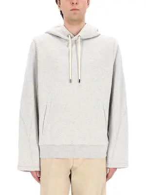 LANVIN Logo Sweatshirt - Gray