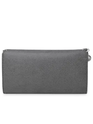 Stella McCartney Falabella Continental Wallet - Gray