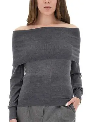 Stella McCartney Wool Turtleneck Sweater - Gray