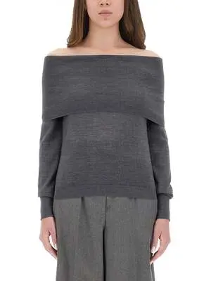 Stella McCartney Wool Turtleneck Sweater - Gray