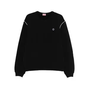 Kenzo Crew Neck Graphic Motif Sweatshirt