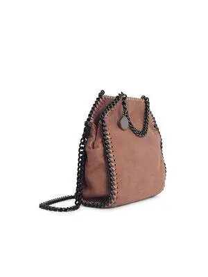 Stella McCartney Falabella Tiny Toteshaggy Deer Bag - Brown