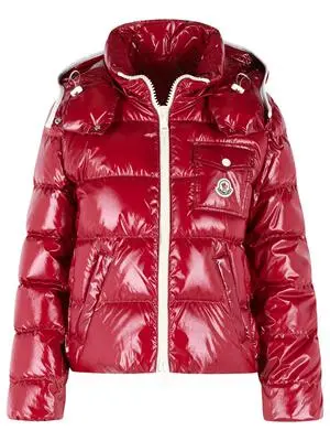 Moncler Andro" Hooded Down Jacket - Multicolor