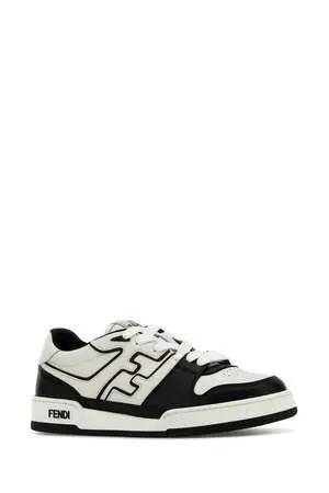 Fendi Two-tone Leather Match Sneakers