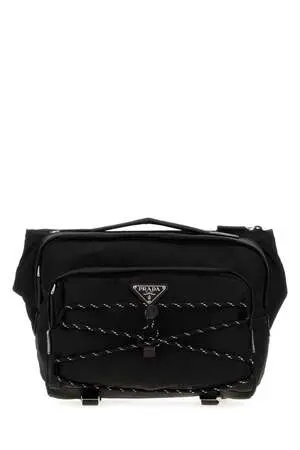 Prada Re-nylon Speedrock Belt Bag - Black