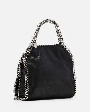 Stella McCartney Falabella Mini Tote Eco Shaggy Deer - Multicolor