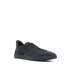 Church's Calf Suede Lace-up Trainers - Blue
