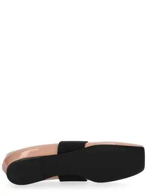 Givenchy Sliced Square Dancer Ballet Flats - Pink