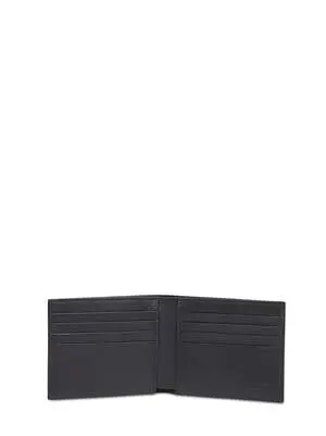 Fendi Black Squared Ff Bi-fold Wallet