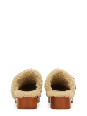 Chloé Shearling Mule