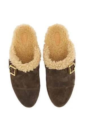 Chloé Shearling Mule