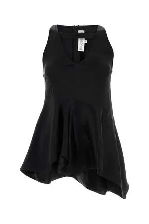 JW Anderson Satin Top - Black