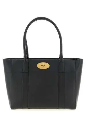 Mulberry Bayswater 9 To 5 Hammered Leather Handbag - Black