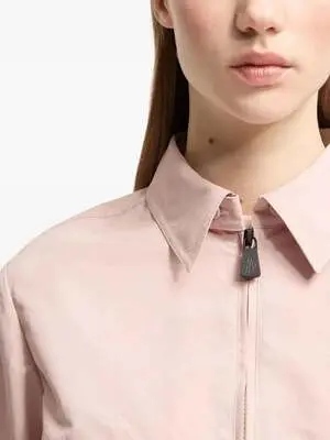Moncler Zip-up Polyester Shirt