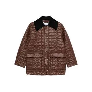 Ganni Single Breasted Coats For Women