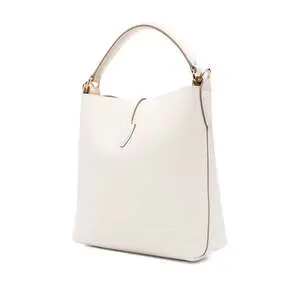 TOD'S Leather Bucket Bag - Cream