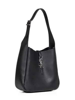 Saint Laurent Le 5 À 7 Small Shoulder Bag In Black Leather - Multicolor