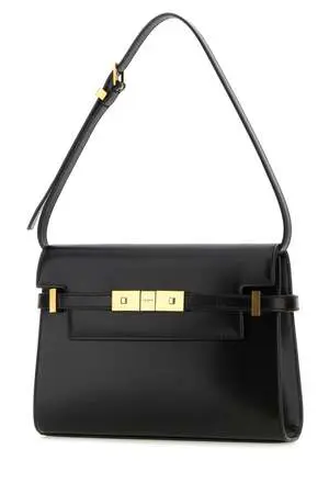 Saint Laurent Leather Manhattan Clutch