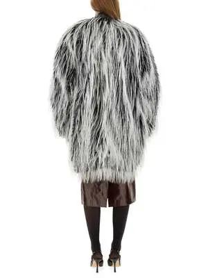Sportmax Faux Fur Jacket - Multicolor