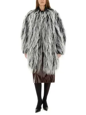 Sportmax Faux Fur Jacket - Multicolor