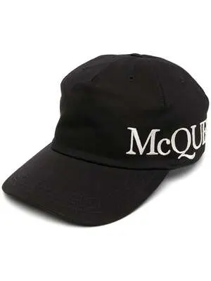 Alexander McQueen Oversize Logo Baseball Cap - Multicolor