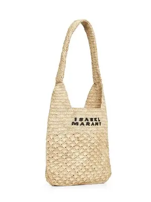 Isabel Marant Étoile Praia Small Raffia Shoulder Bag - Multicolor