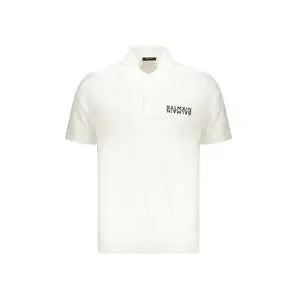 Balmain Cotton Polo Shirt - White