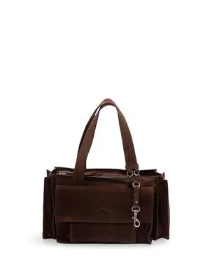 Miu Miu Suede Satchel