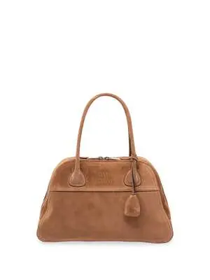 Miu Miu Suede Satchel - Multicolor