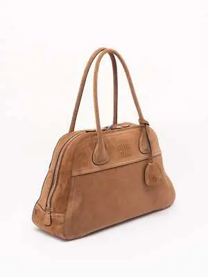 Miu Miu Suede Satchel