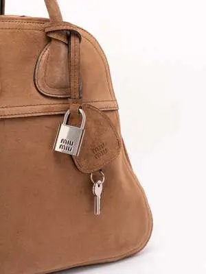 Miu Miu Suede Satchel