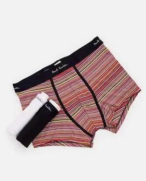 Paul Smith Men Trunk 3 Pack Mix Sign - Multicolor