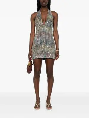 Missoni Sleeveless V-neck Sequin Dress