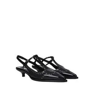 Miu Miu Patent Leather Slingback Pumps